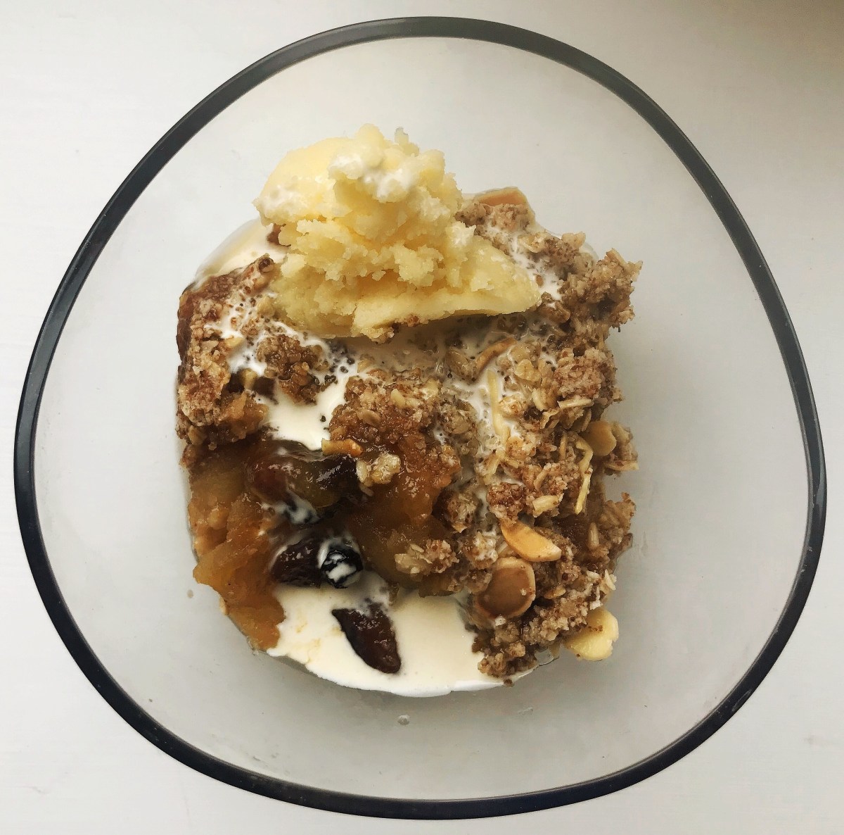 Christmas Crumble – AKitchenofGoodThings