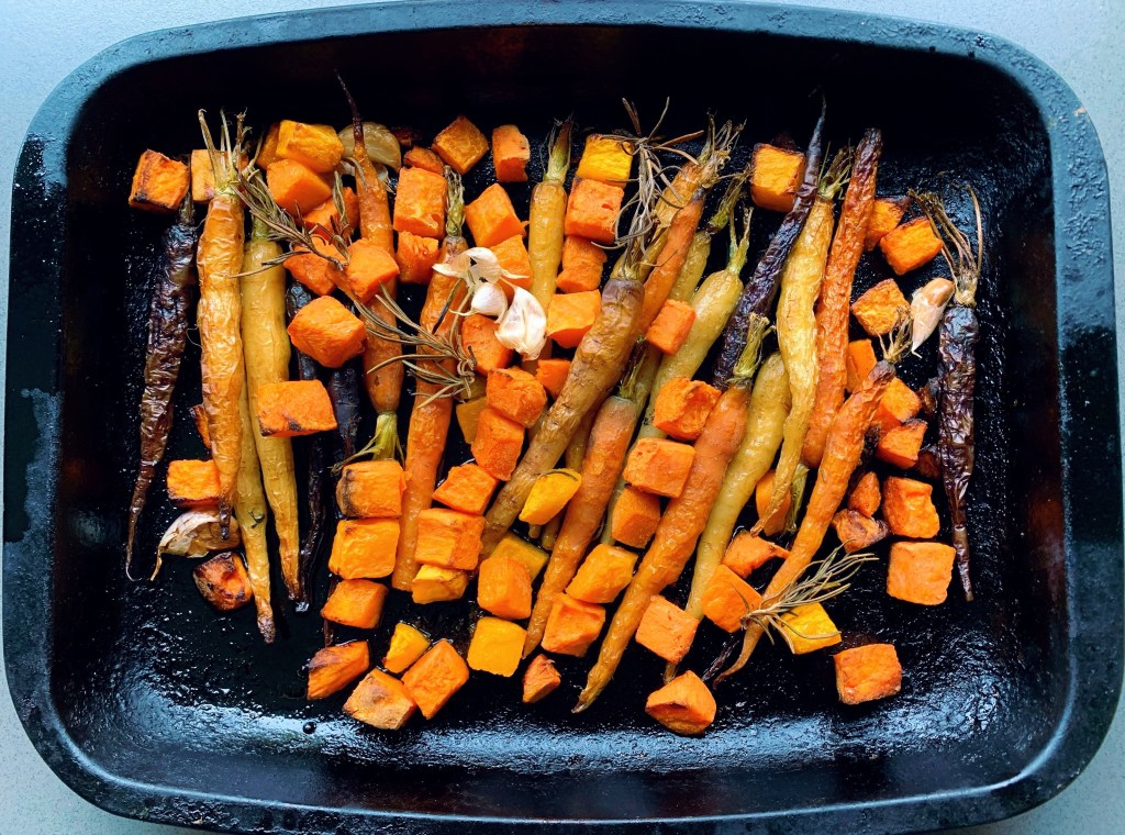 Super Roast Roots Salad – AKitchenofGoodThings